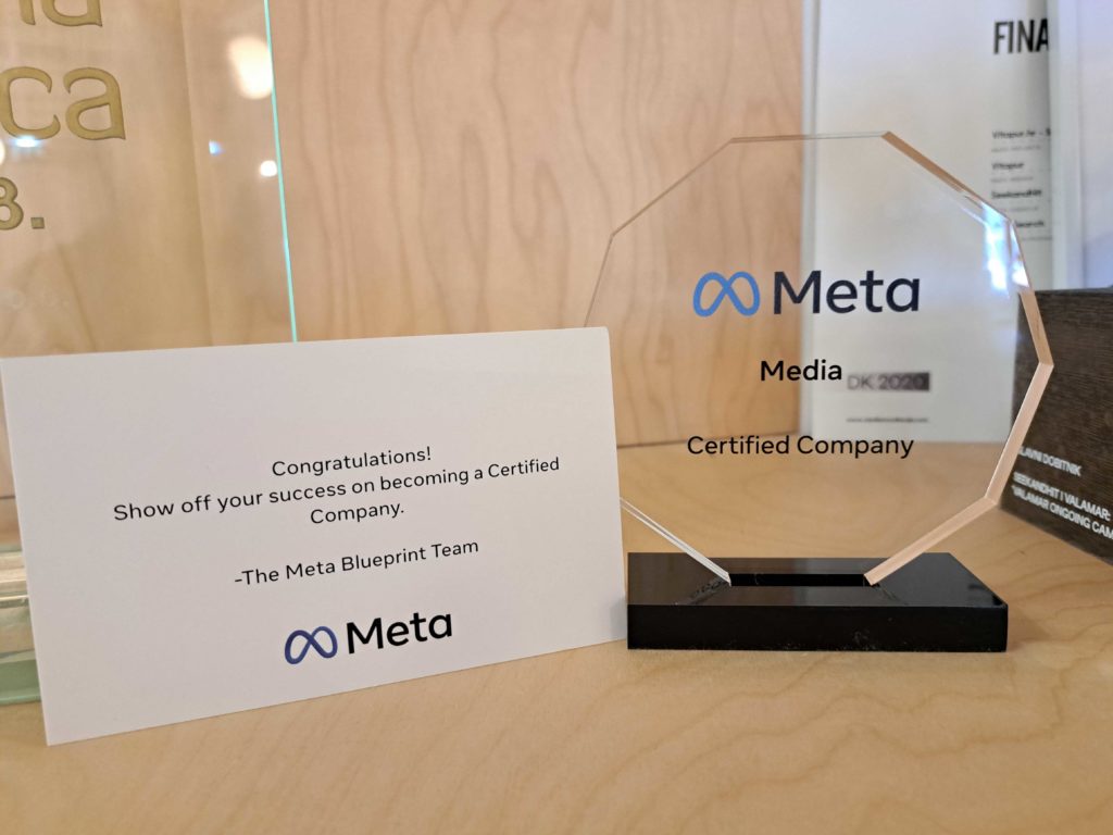 We have become a Meta Certified company!